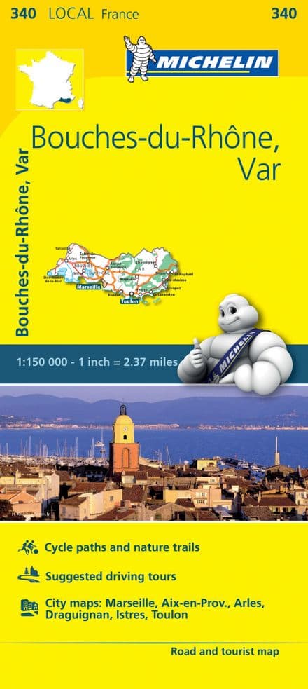 Michelin France Local Maps 1:150,000 - Latest Editions
