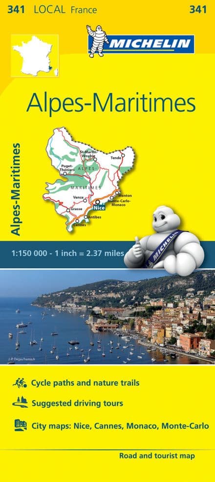 Michelin France Local Maps 1:150,000 - Latest Editions