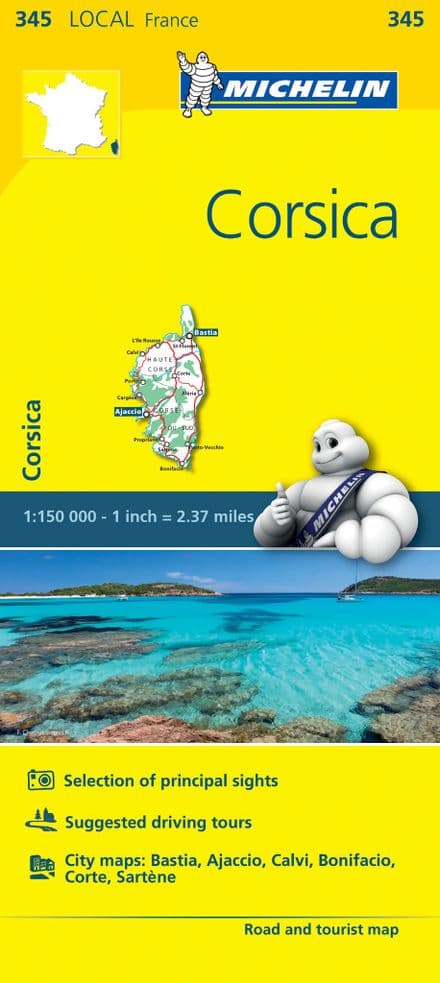 Michelin France Local Maps 1:150,000 - Latest Editions