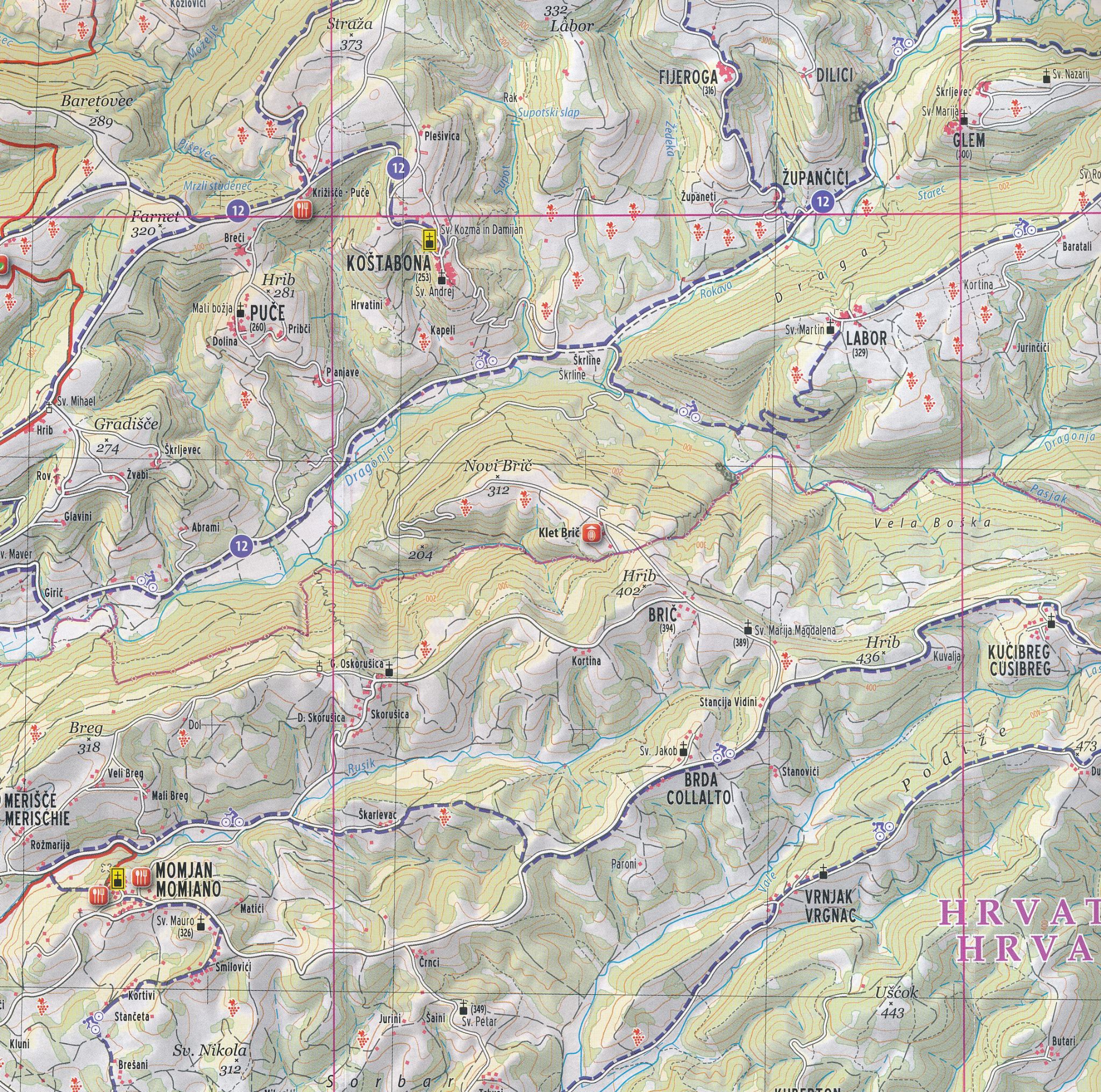 9 - Primorska - Tourist Map - KartoGrafija