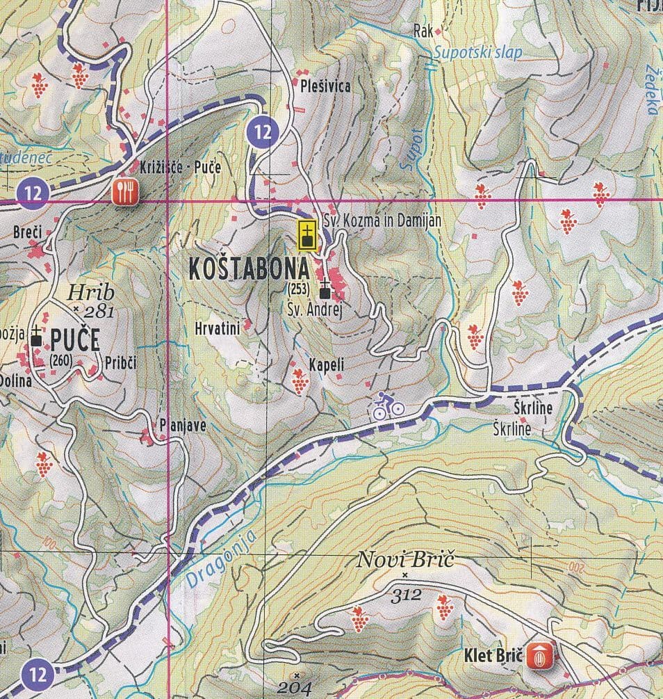9 - Primorska - Tourist Map - KartoGrafija