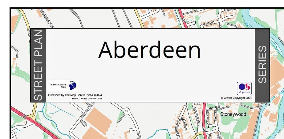 Aberdeen Street Map - 2024