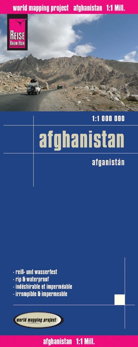 Afghanistan - Road Map - Reise