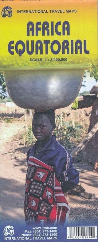 Africa Equatorial Travel Map