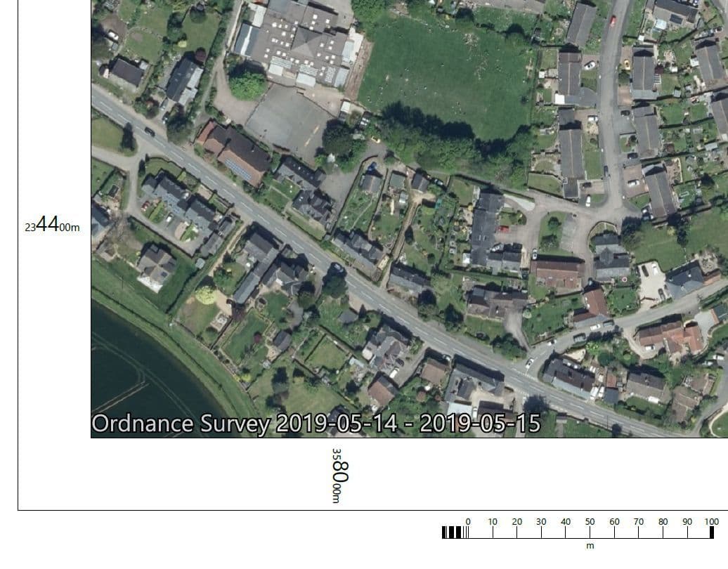 Air Photo by Ordnance Survey Scale 1 2500 - PDF By Email