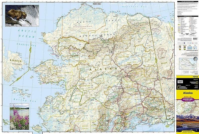 Alaska Adventure Map - National Geographic