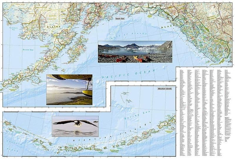 Alaska Adventure Map - National Geographic