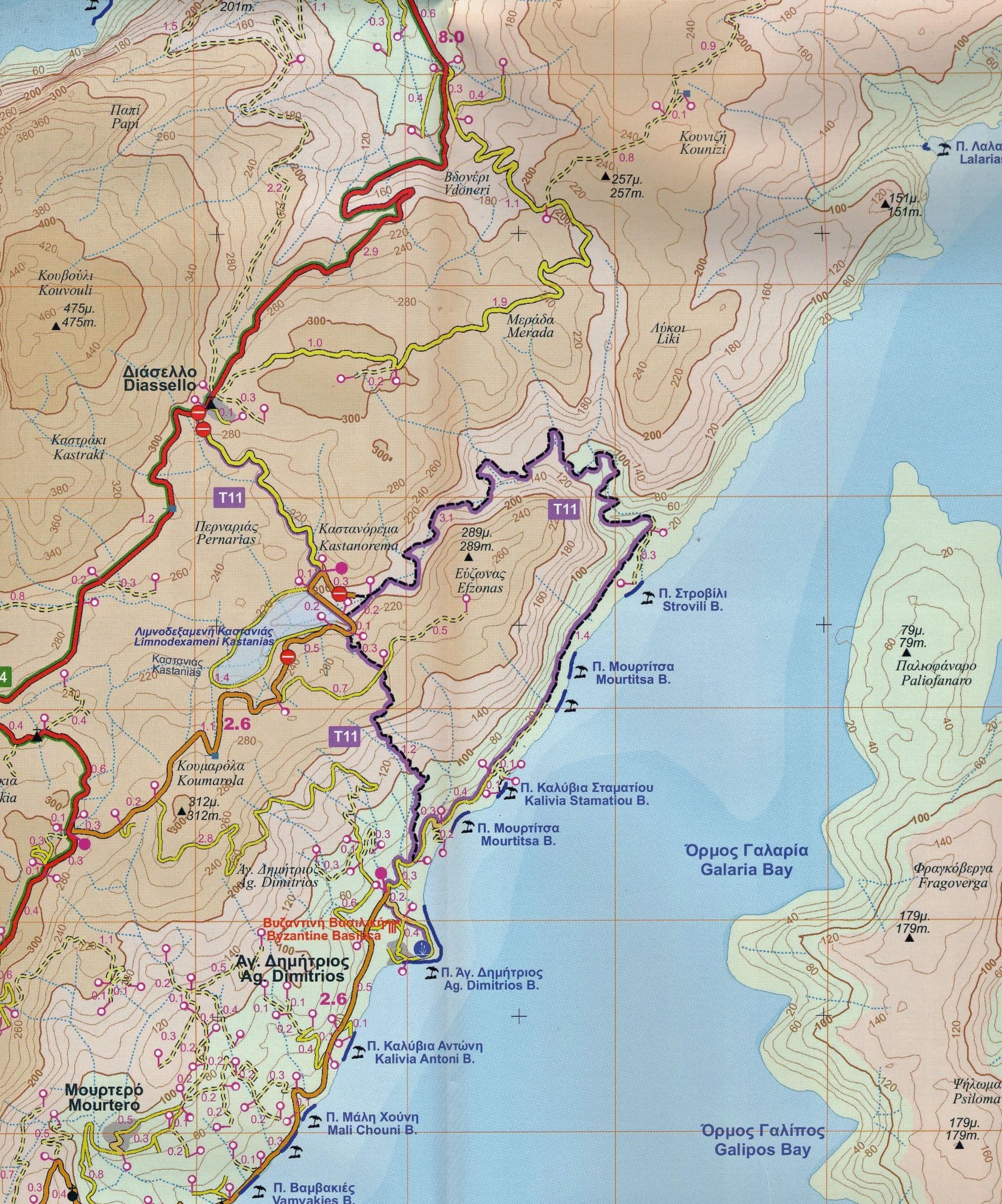 Alonissos - Hiking Map - Road Editions