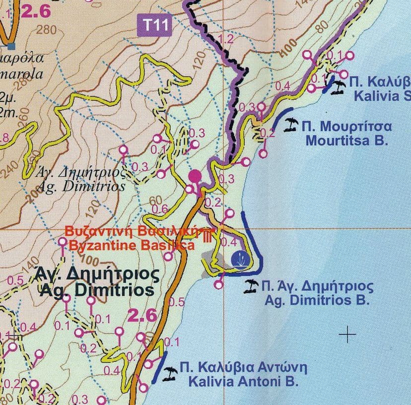 Alonissos - Hiking Map - Road Editions