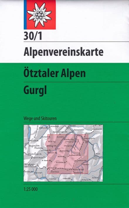 Alpine Club Maps (Alpenvereinskarte) - 1:25,000