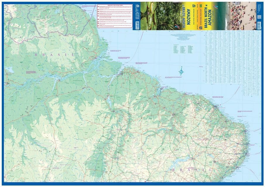 Amazon & North Brazil - Travel Map - ITM