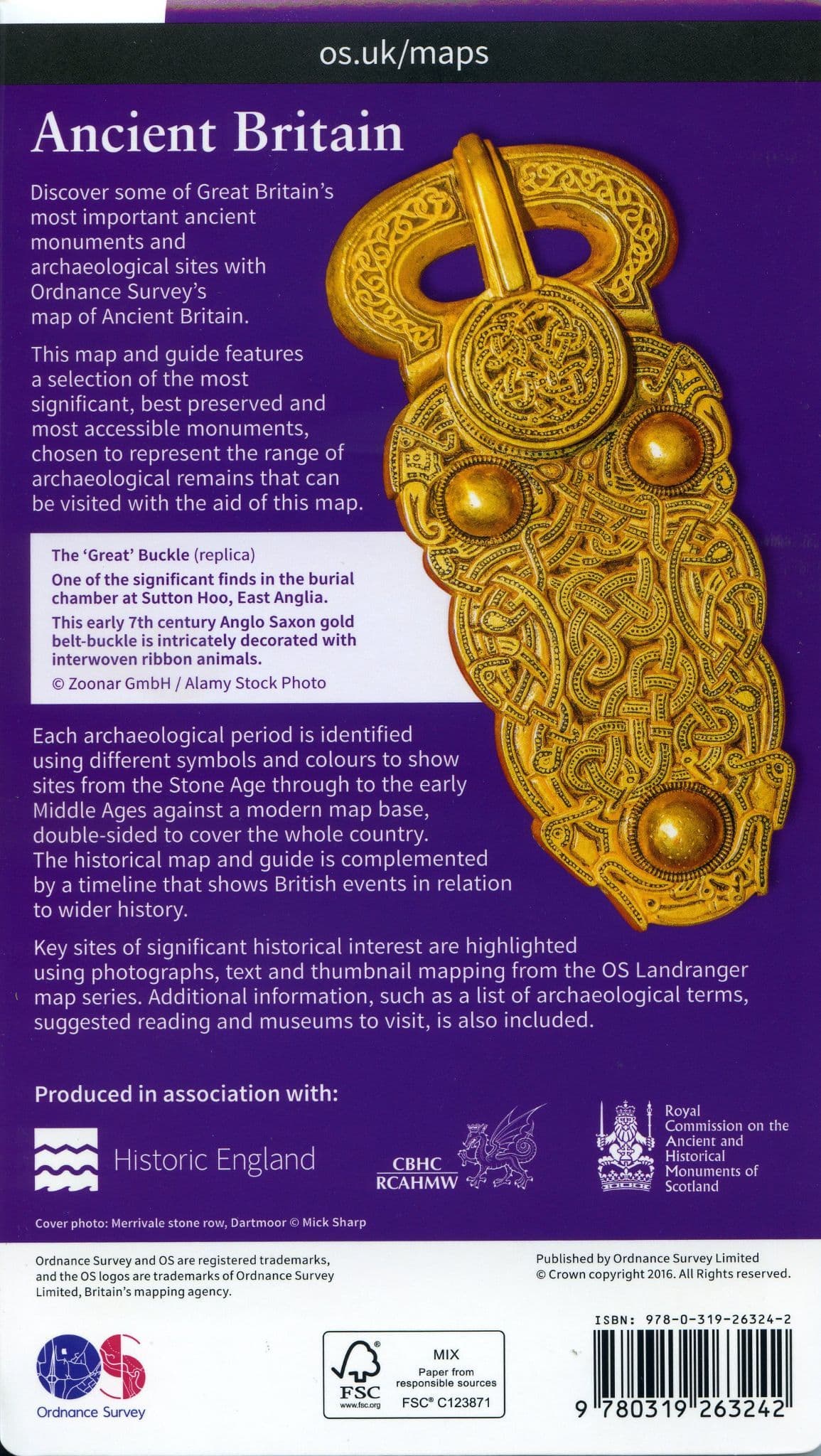 Ancient Britain Ordnance Survey Historical Map