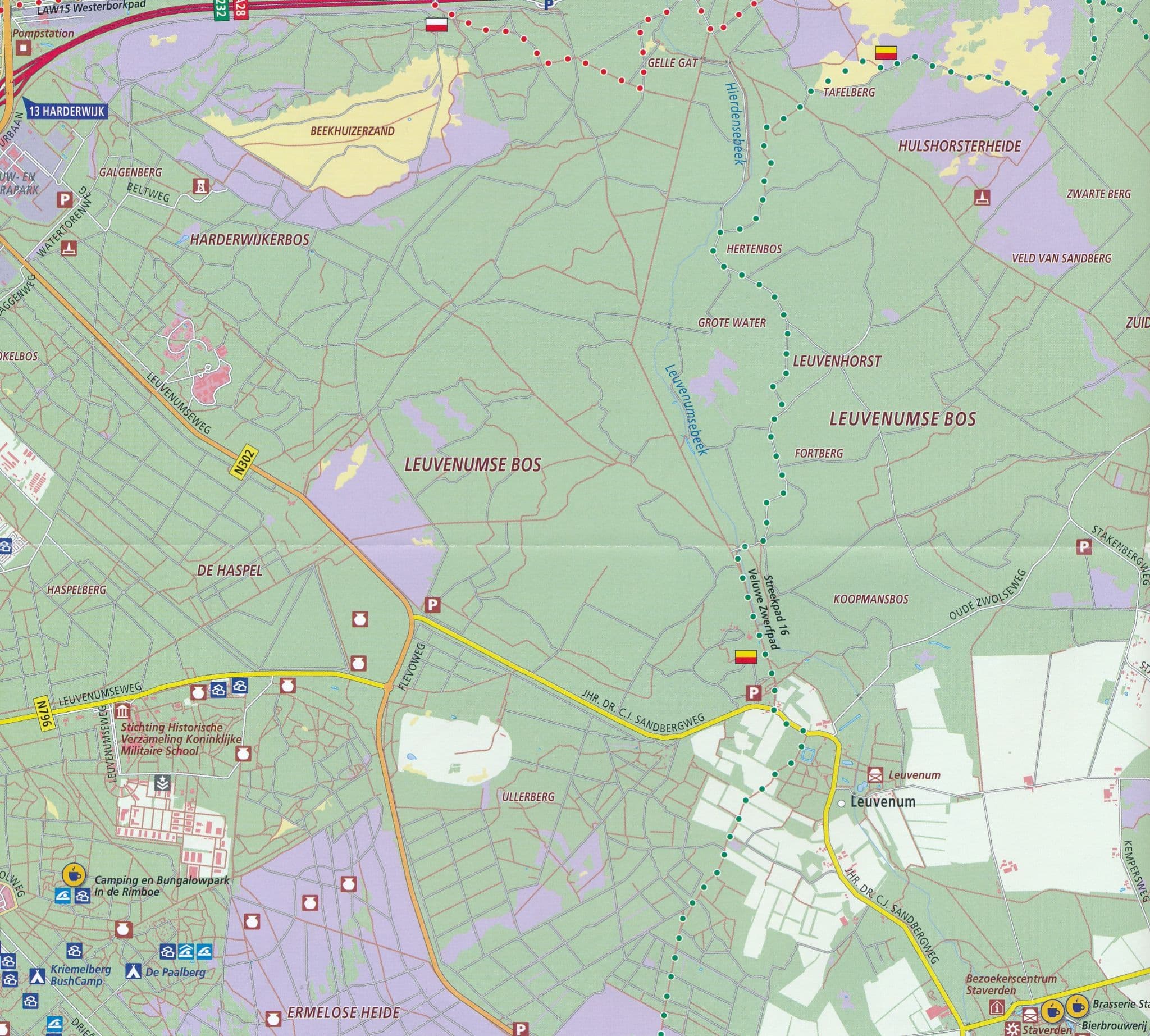 ANWB Walking Map - Berkel - 1 33 333 - 008