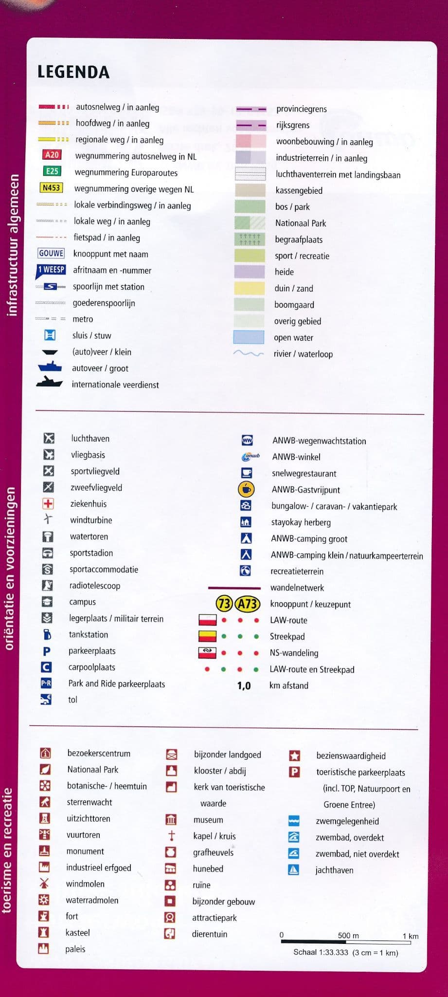 ANWB Walking Map - Montferland - 1 33 333 - 075