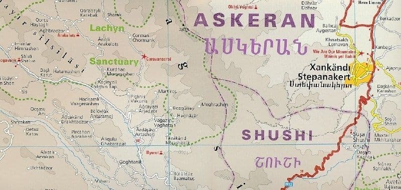 Armenia - Road Map - Reise