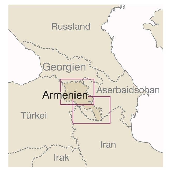 Armenia - Road Map - Reise