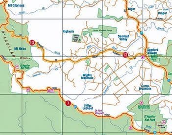 Australia Motorcycle Atlas with 200 Top Rides - Hema 020SP