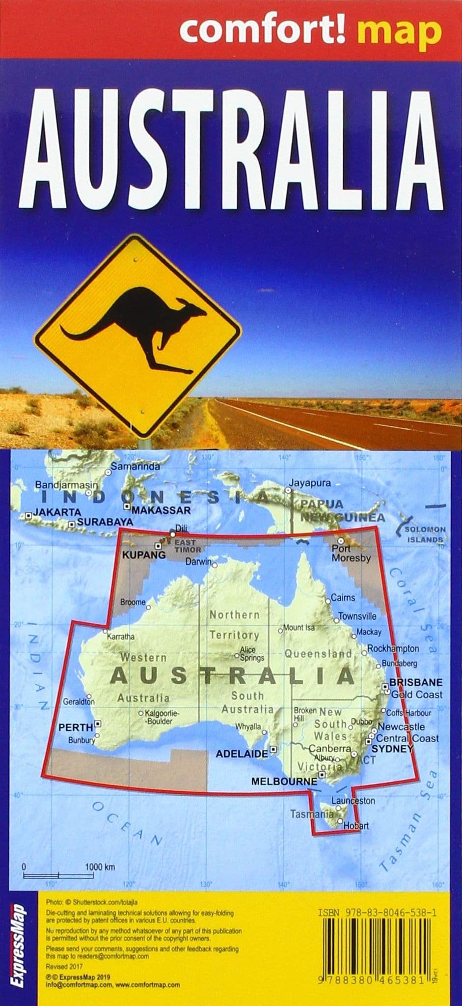 Australia - Road Map - Comfort