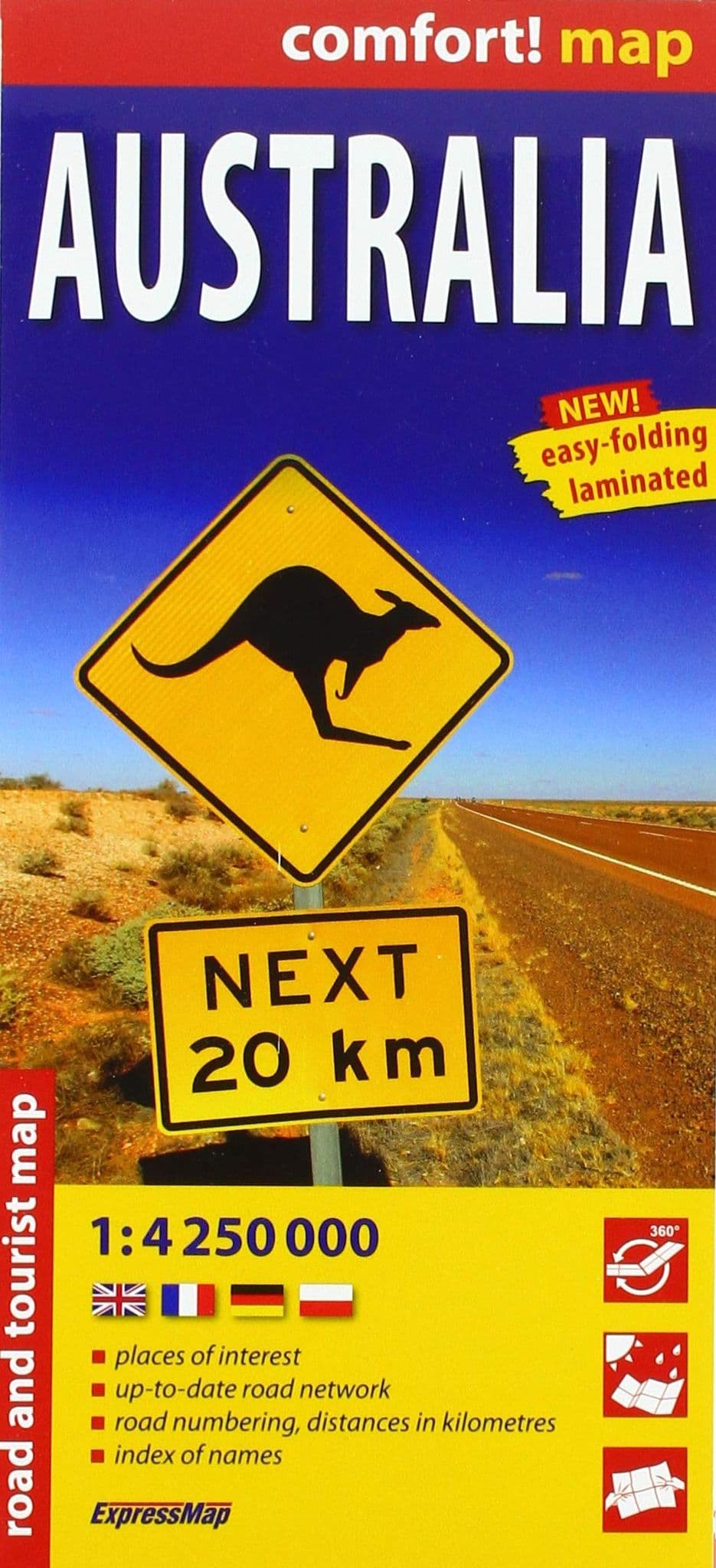 Australia - Road Map - Comfort