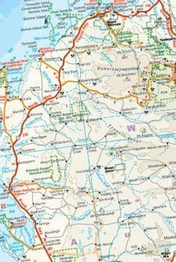 Australia - Road Map - Reise