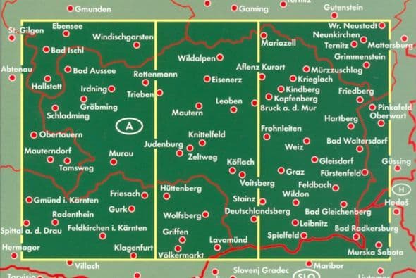 Austria Steiermark 44 - Freytag & Berndt - 1 150 000