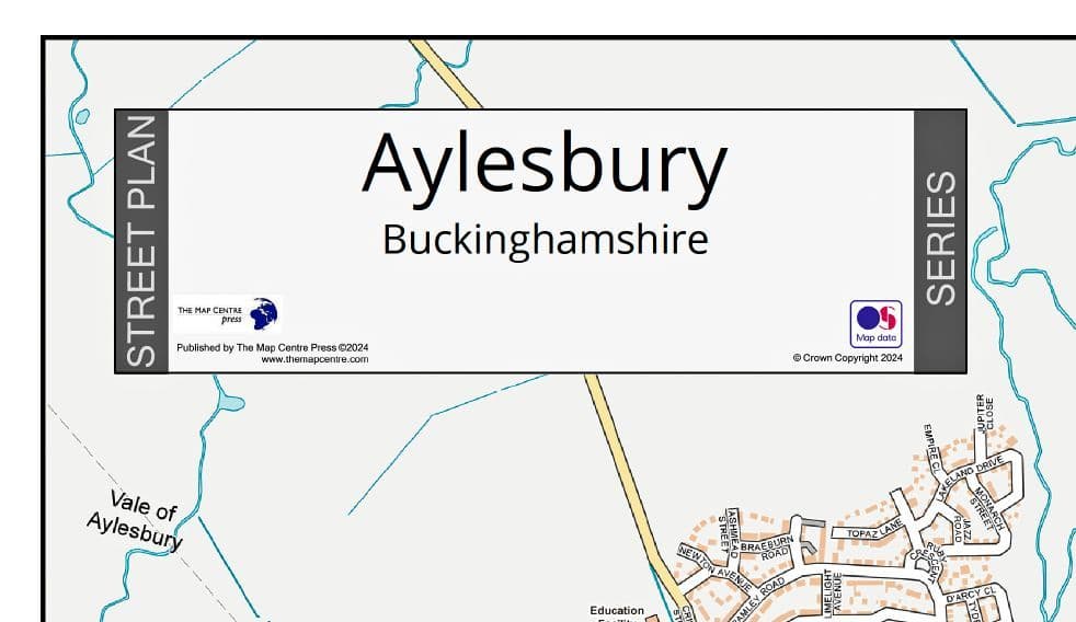 Aylesbury Street Map - 2024