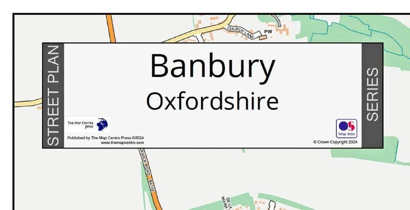 Banbury Street Map - 2024