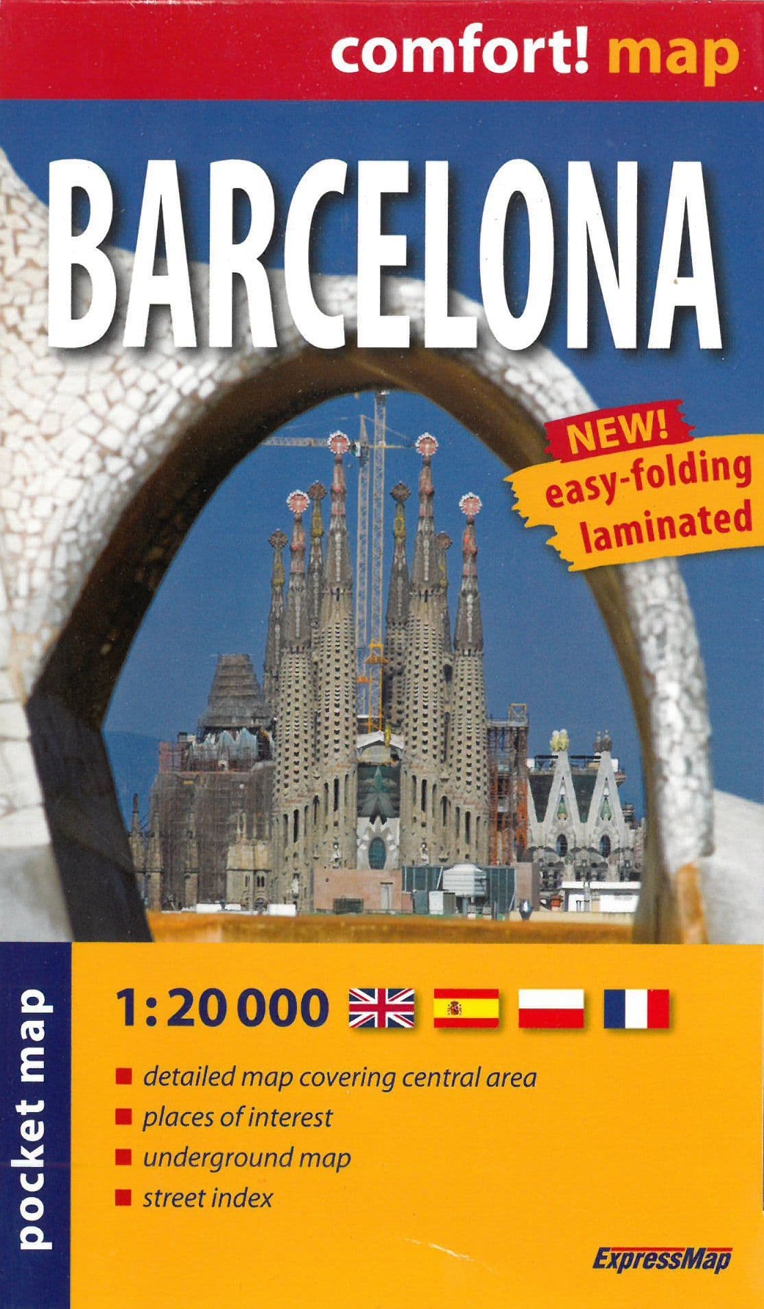 Barcelona Map Tourist Guide