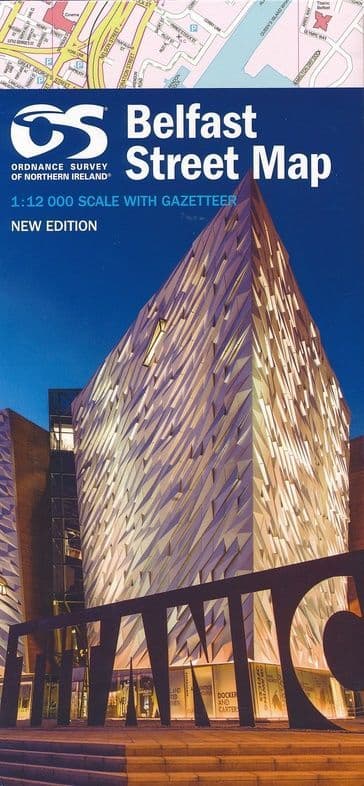 Belfast Street Map - Ordnance Survey Northern Ireland