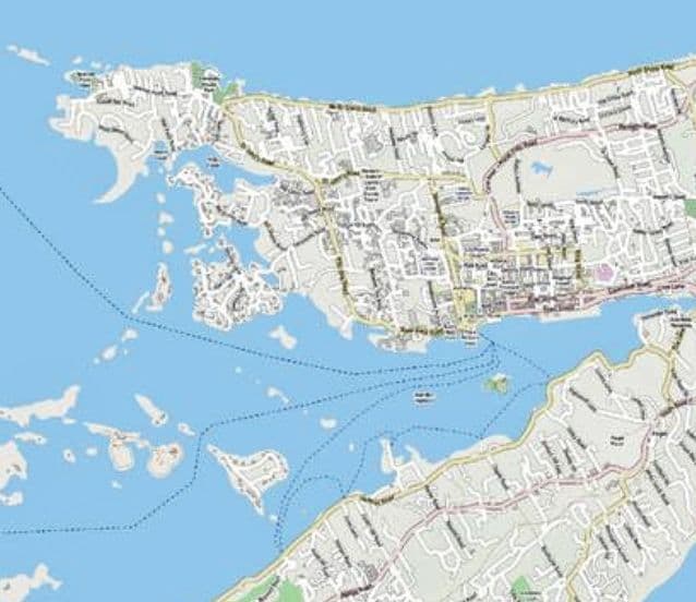 Bermuda Wall Map - Map Sherpa