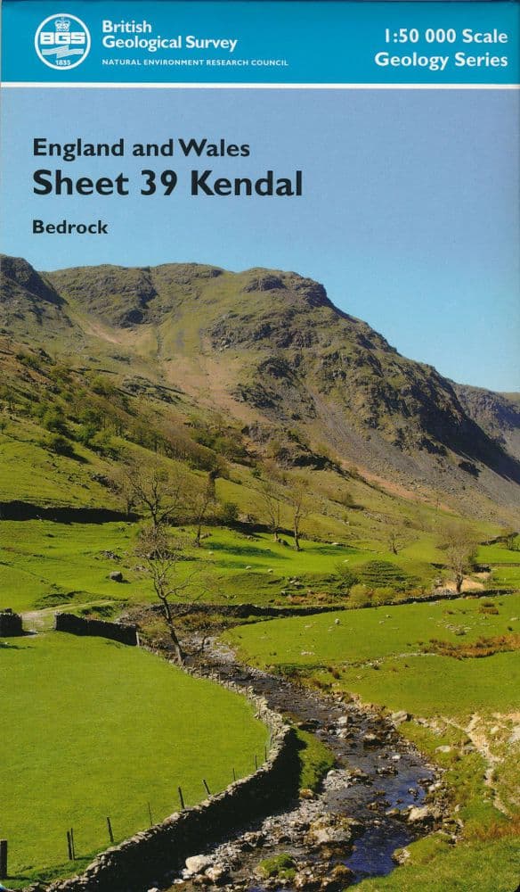 BGS Sheet - E 039 - Kendal - Bedrock 1 50 000