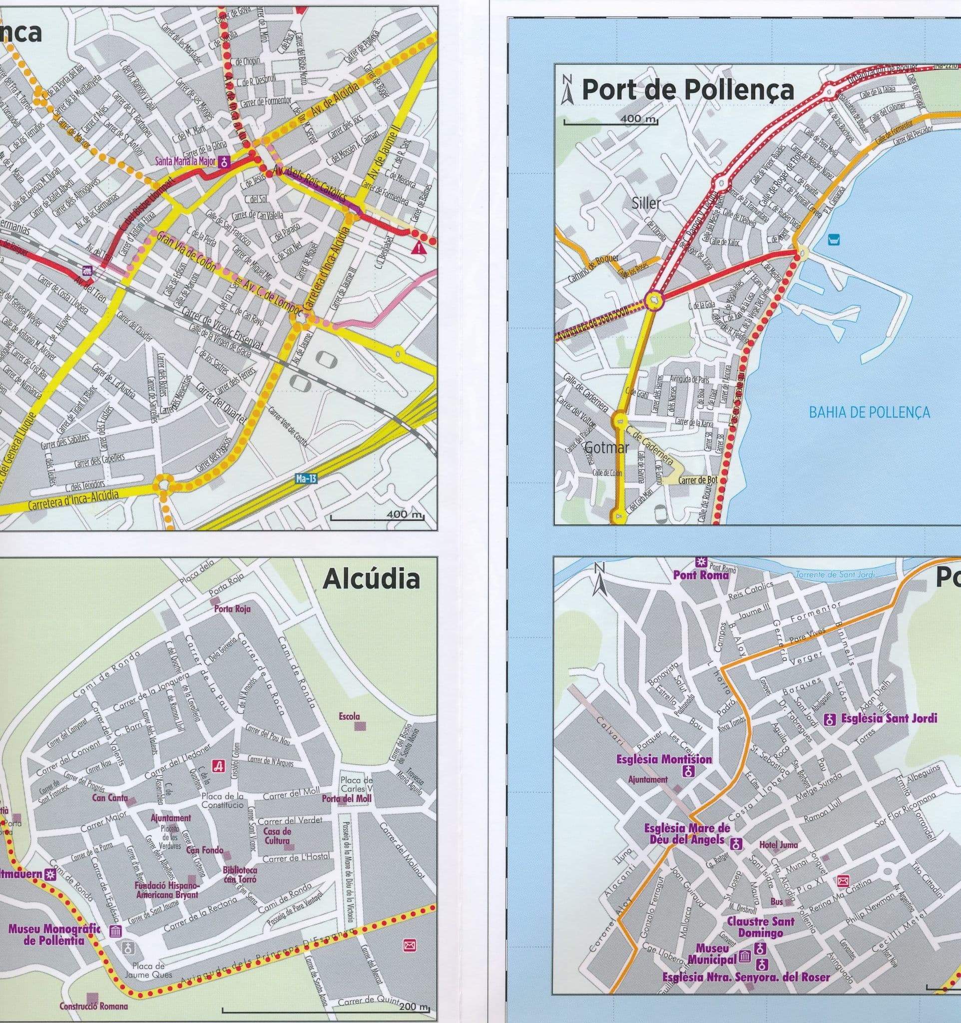 Bikeline - Mallorca West Cycle Map