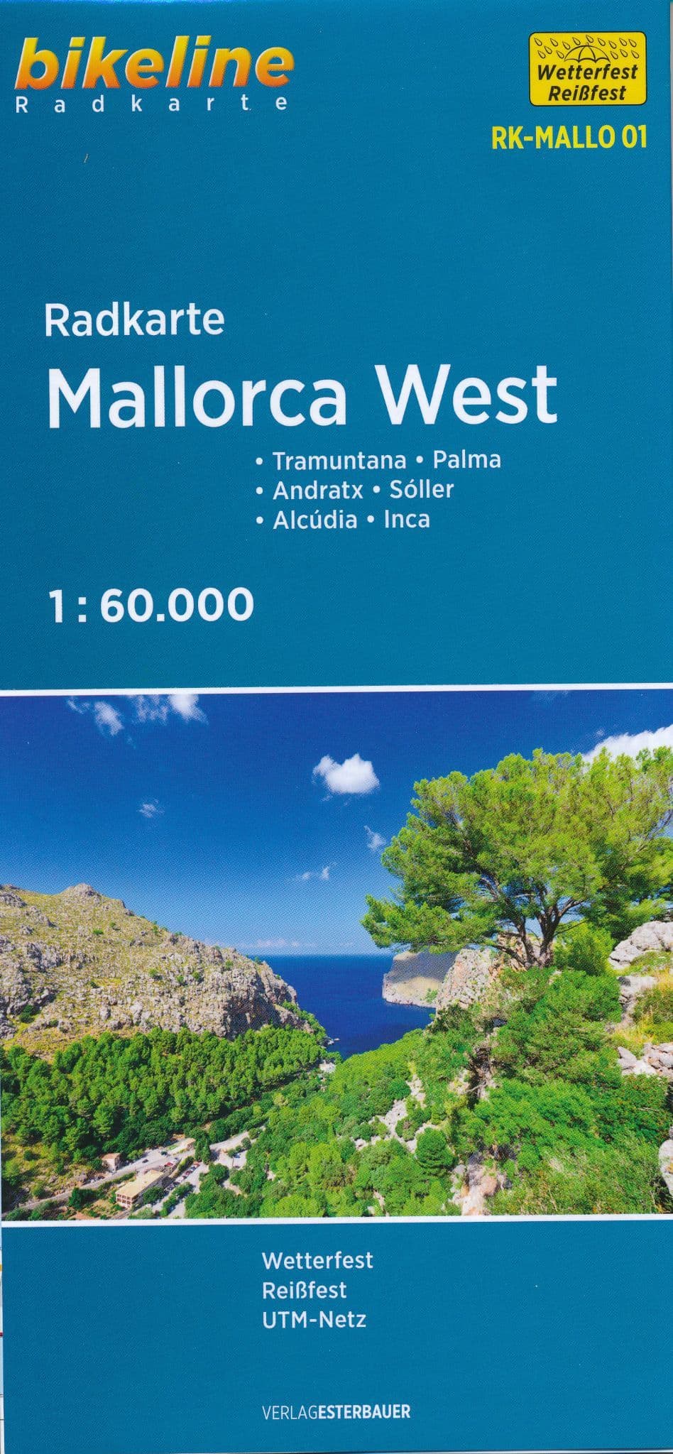 Bikeline - Mallorca West Cycle Map