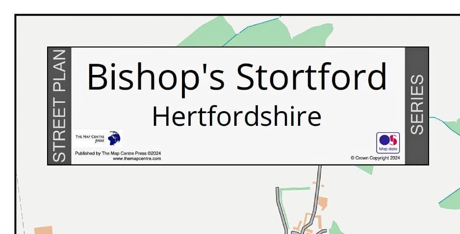 Bishop s Stortford Street Map - 2024