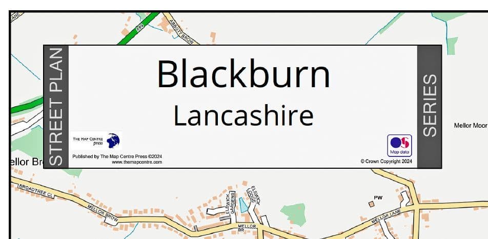 Blackburn Street Map - 2024