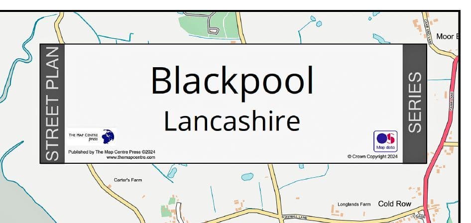 Blackpool Street Map - 2024