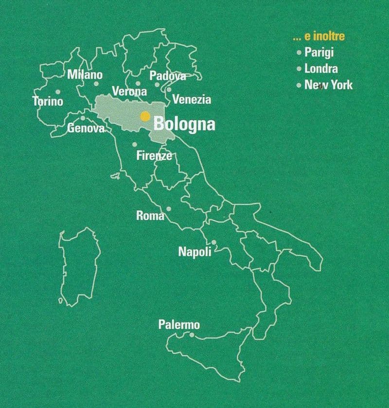 Bologna Street Map - TCI