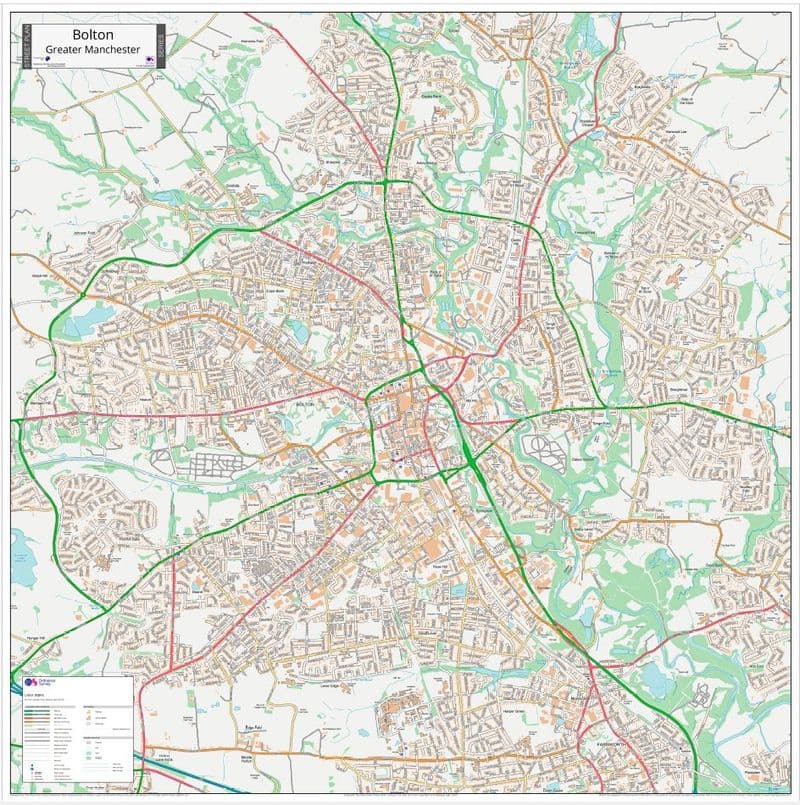 Bolton Street Map - 2024