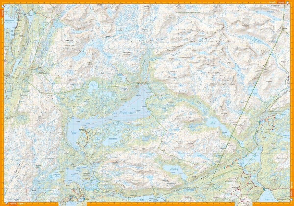 Borgefjell - Hiking Map - Calazo BD 050