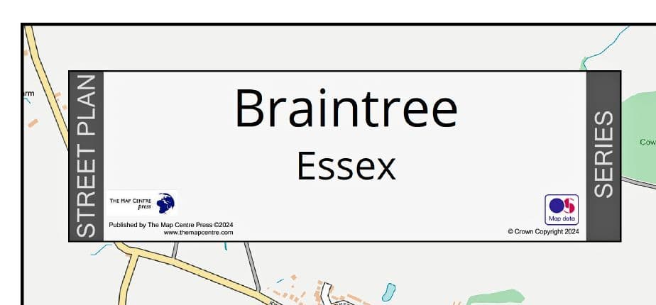 Braintree Street Map - 2024