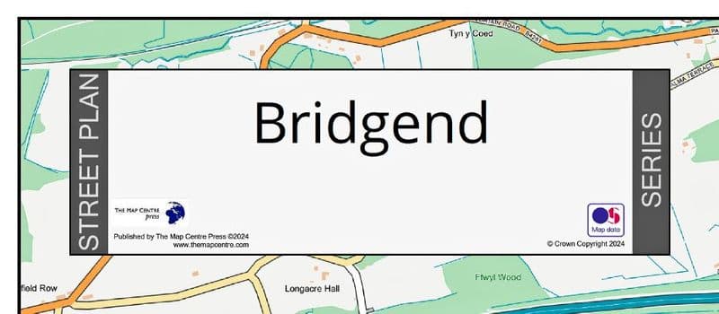 Bridgend Street Map - 2024