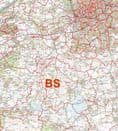 Bristol - BS - Postcode Sector Wall Map