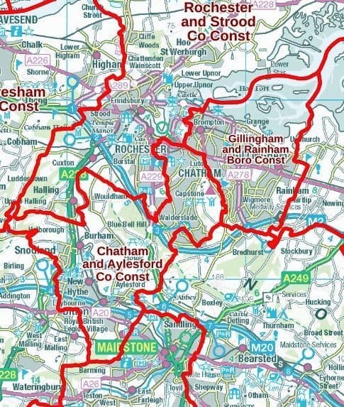 Build Your Own Map Electoral Constituencies Map GB