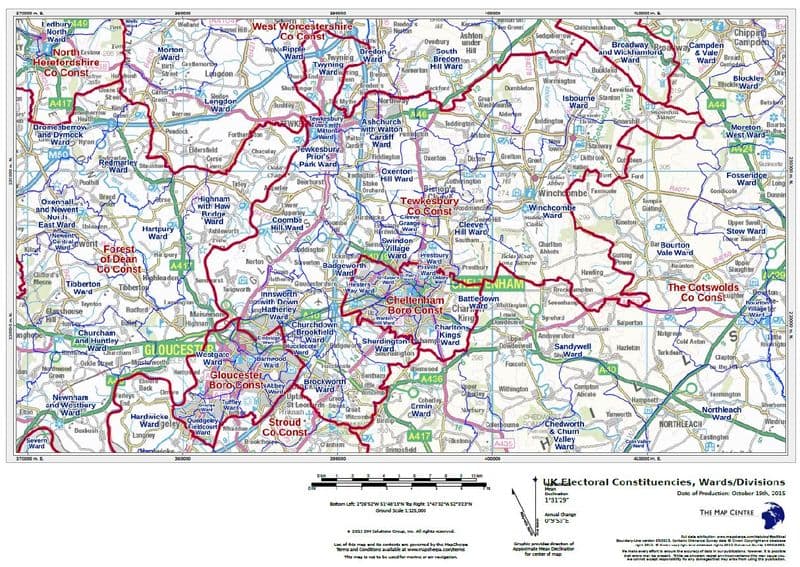 Build Your Own Map Electoral Constituencies Plus Wards Map GB