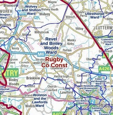 Build Your Own Map Electoral Constituencies Plus Wards Map GB