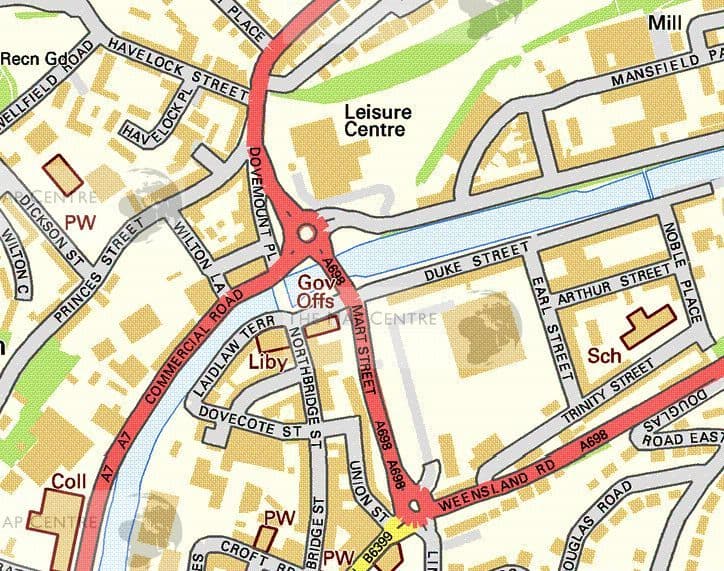 Build Your Own Ordnance Survey Street Map - Various Scales