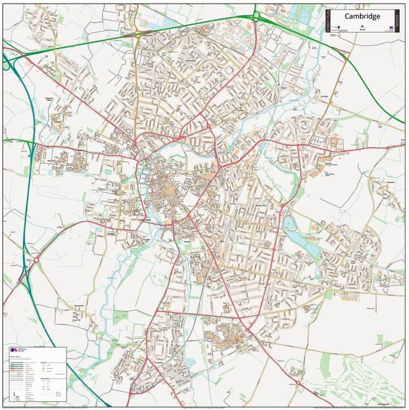 Cambridge Street Map