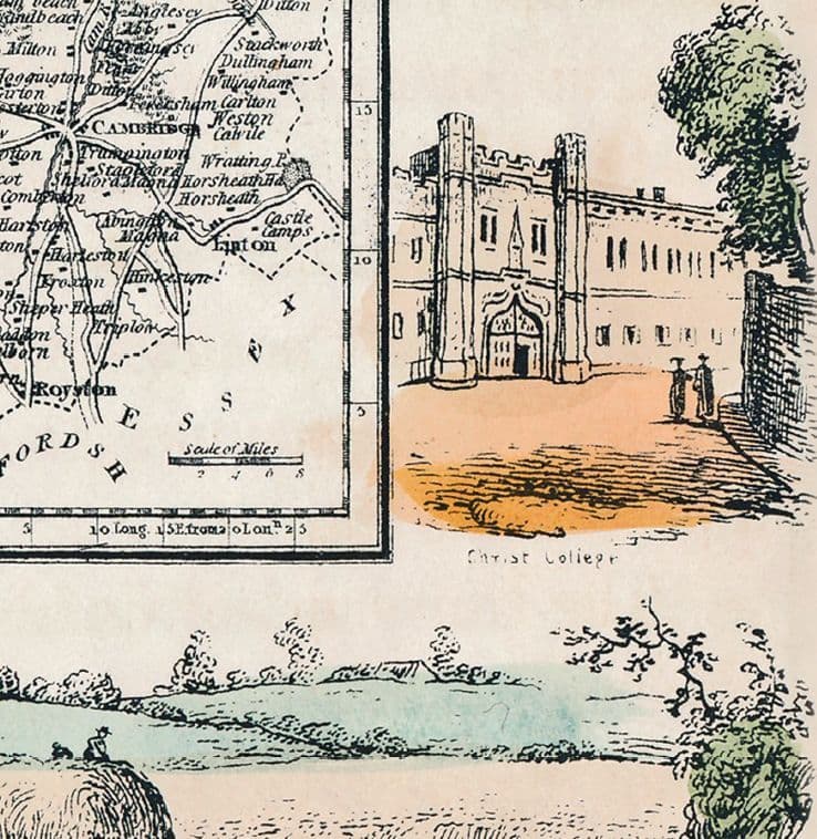 Cambridgeshire - by Reuben Ramble - Reproduction County Map