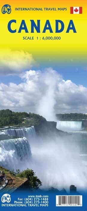 Canada Travel Reference Map ITM