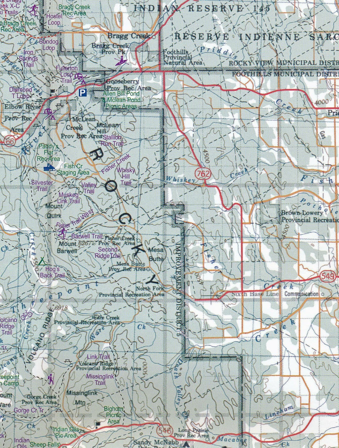 Canadian Rockies - Travel Map 030